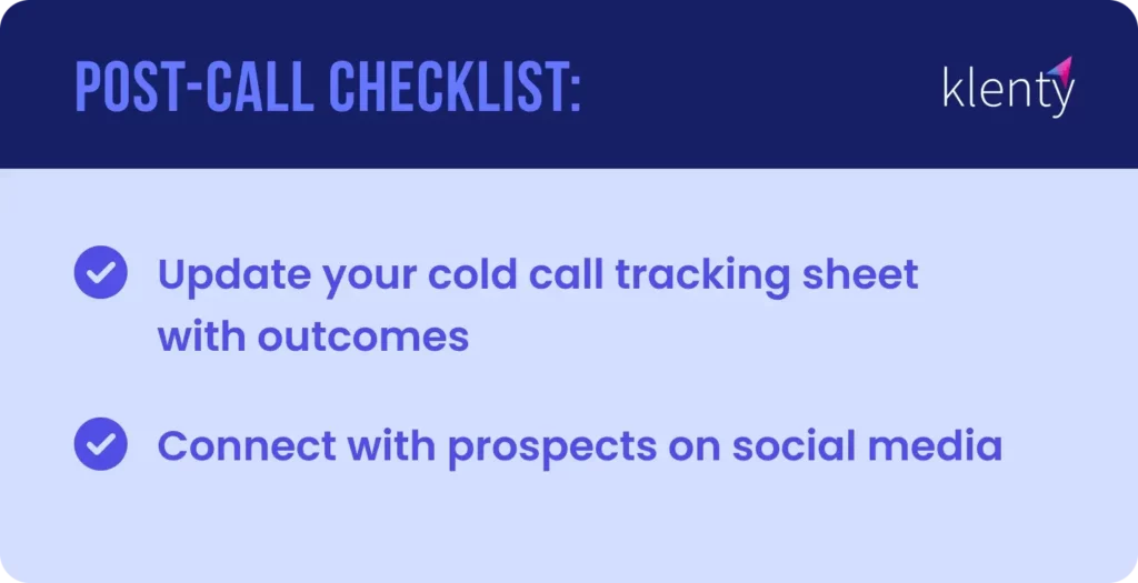 B2B Cold Calling Checklist To Boost Your Sales In 2023