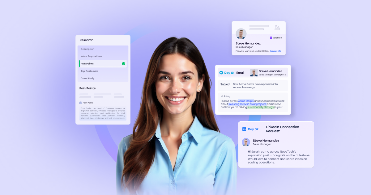 Agentic Cadences - Sales Engagement Software